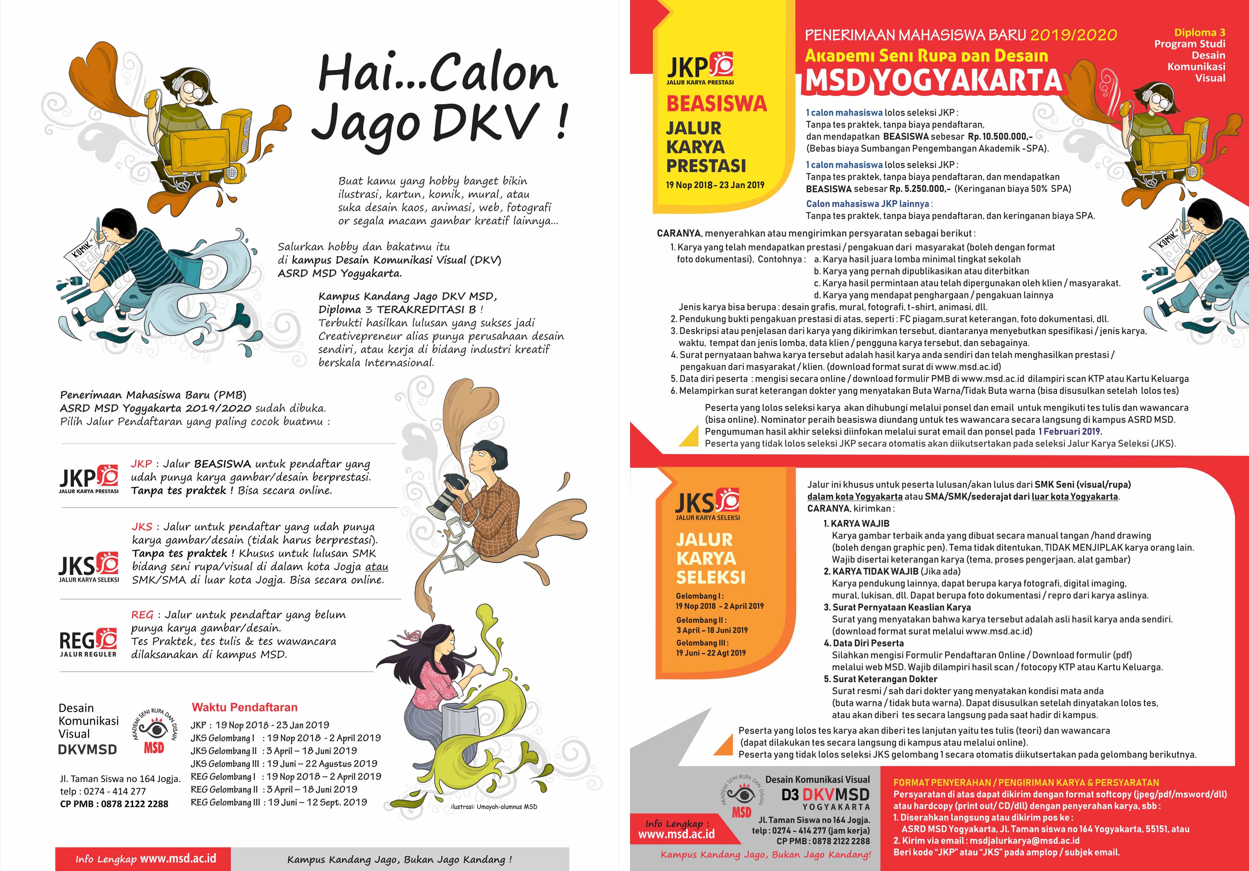 MSD Modern School of Design | POSTER MSD JKP-JKS 2019-2020 Upload