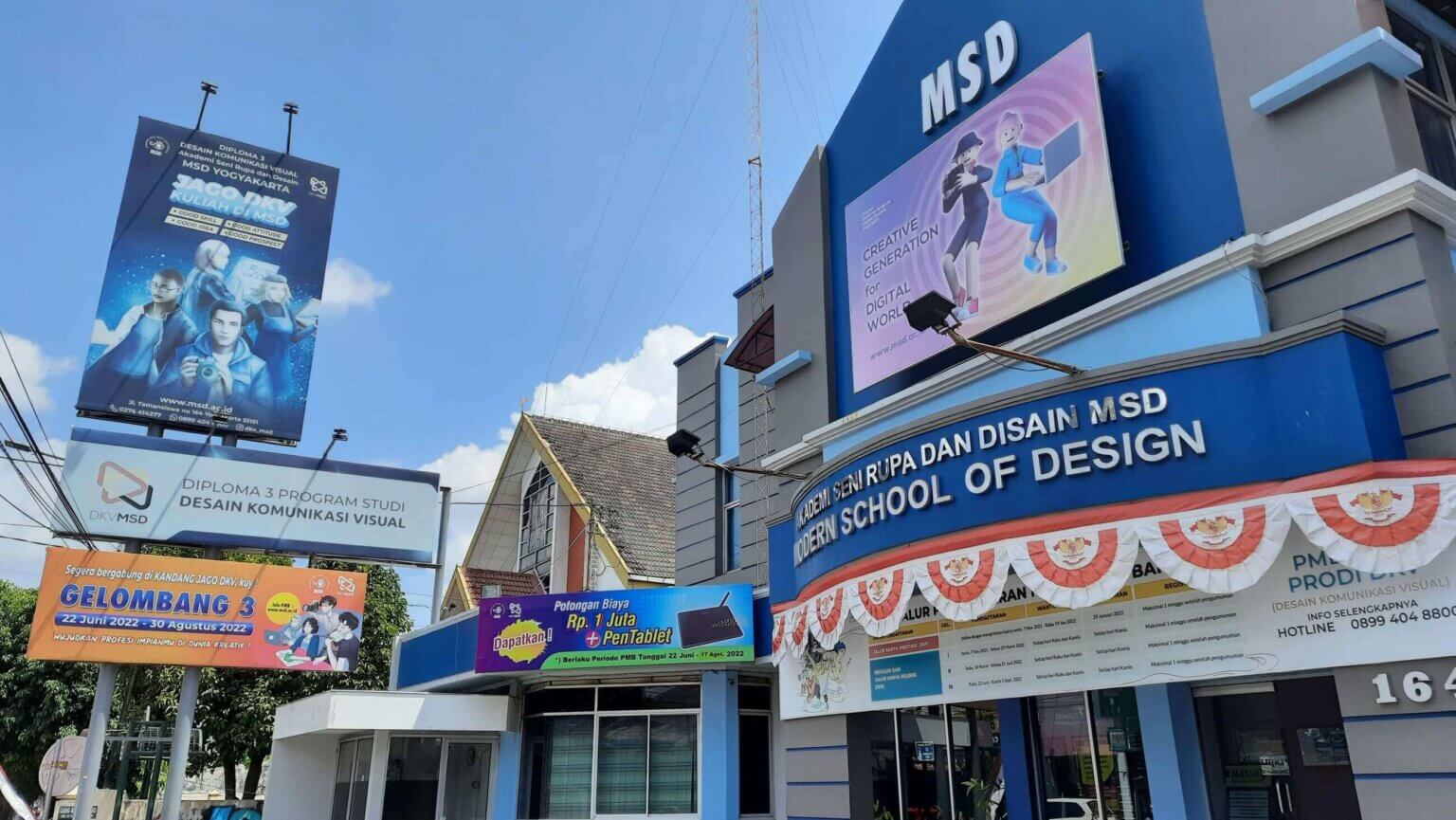 MSD Modern School of Design | Akademi Seni Rupa & Desain MSD Yogyakarta